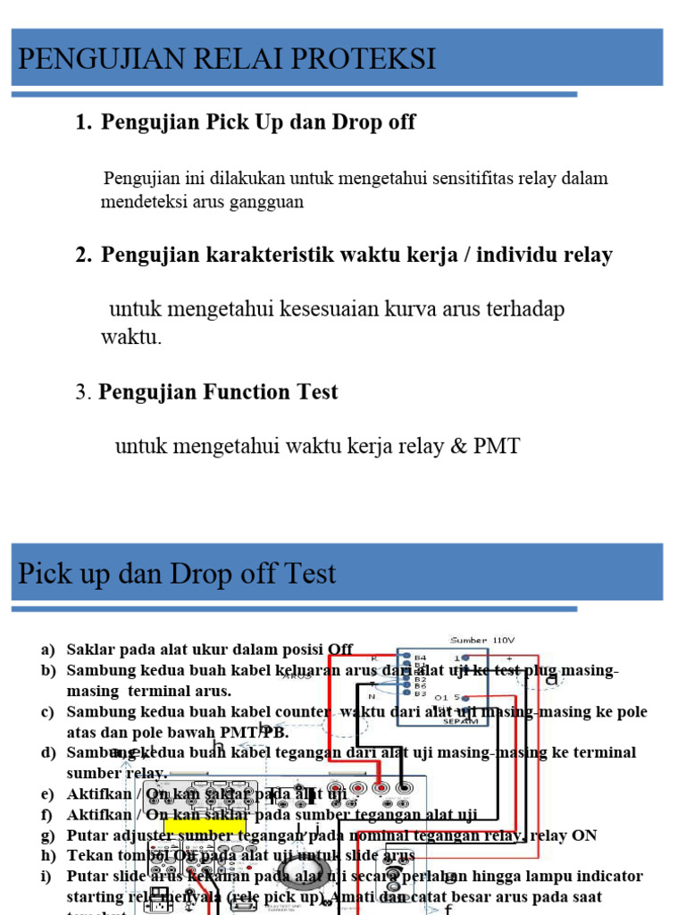 Pengujian Relay Proteksi | PDF
