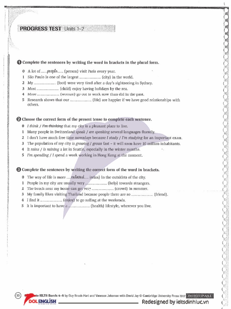 Unit 1 + 2 Revision Extra HW | PDF