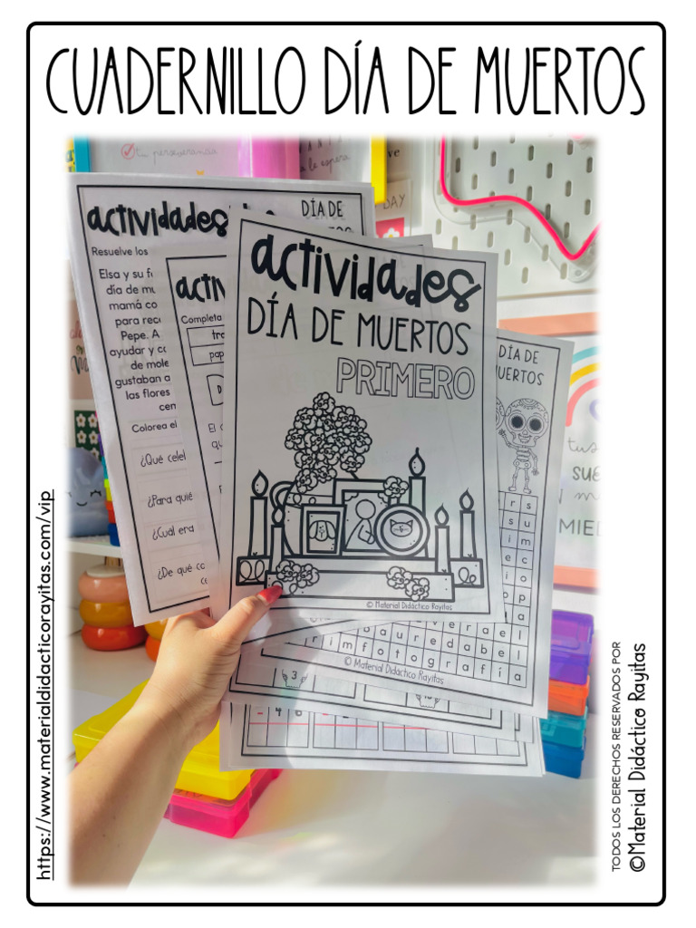 Cuadernillo Del Dia de Muertos 3ro | PDF