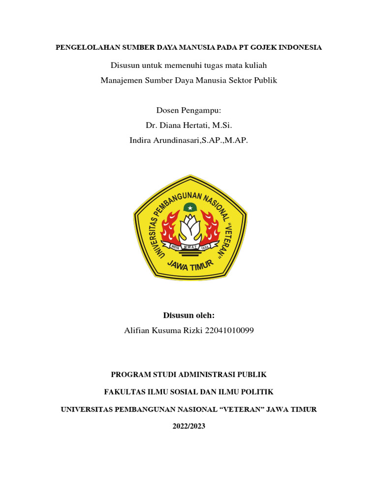 Uas MSDM Final | PDF | Bisnis