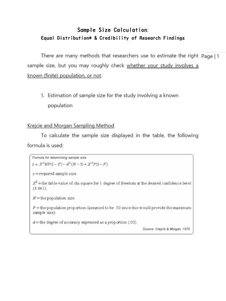 Ethics_sample-size-notes-handout | Download Free PDF | Sample Size ...