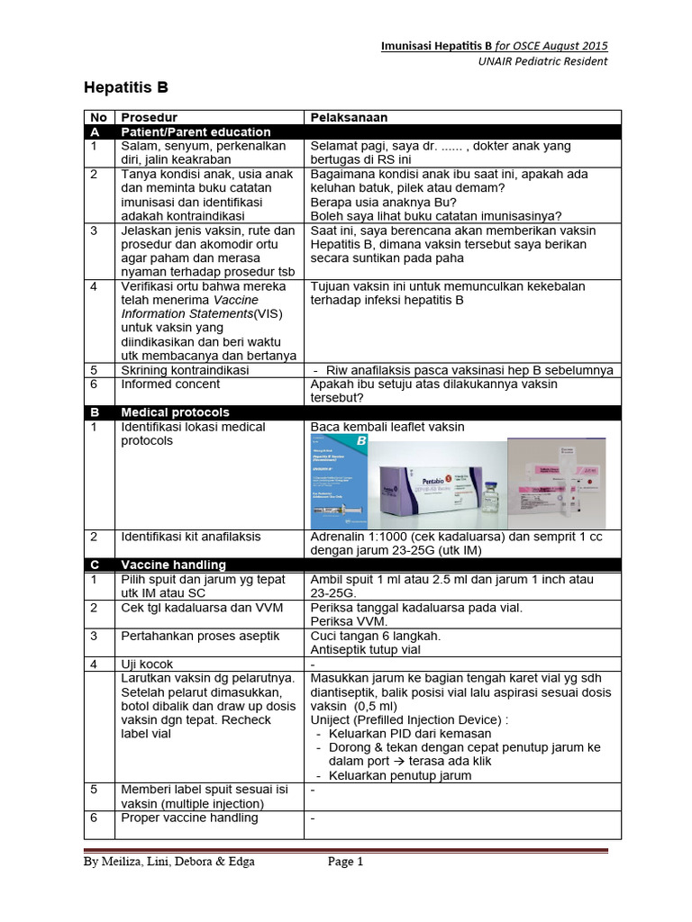 Imunisasi Hepatitis B Dan HBIg | PDF