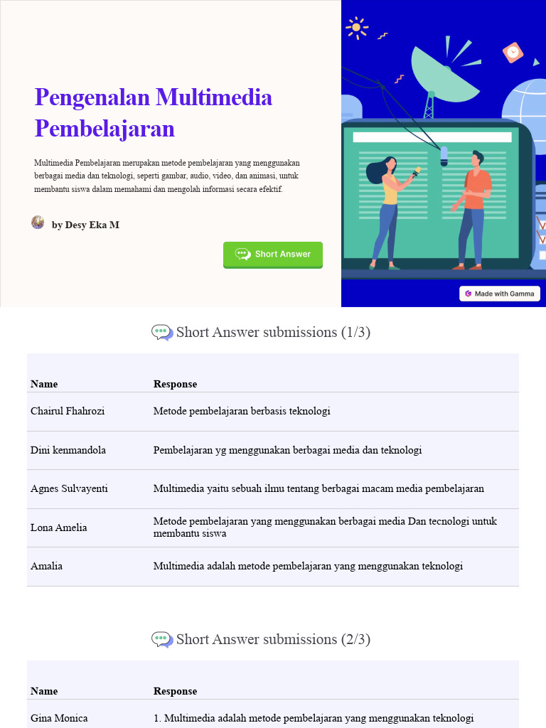 pengenalan-Multimedia-Pembelajaran | PDF | Karier & Perkembangan