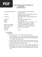 Format TOR RAB Peraturan Menteri Keuangan No. 62 Tahun 2023 | PDF ...