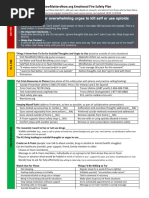 Samaritans Editable Safety Plan | PDF | Behavioural Sciences | Mental ...