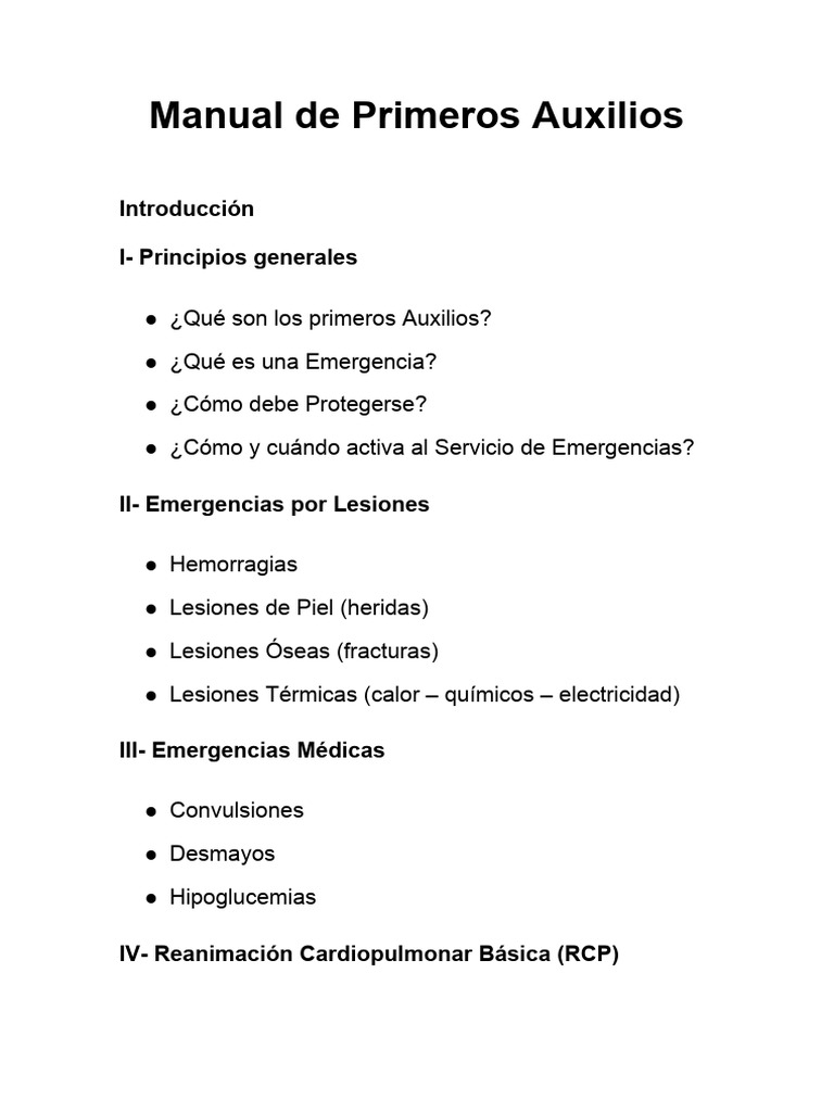 Manual de Primeros Auxilios BLS | PDF | Reanimación cardiopulmonar | Quemar