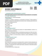 Folicil: Indicações e Posologia | PDF | Vitamina | Anemia