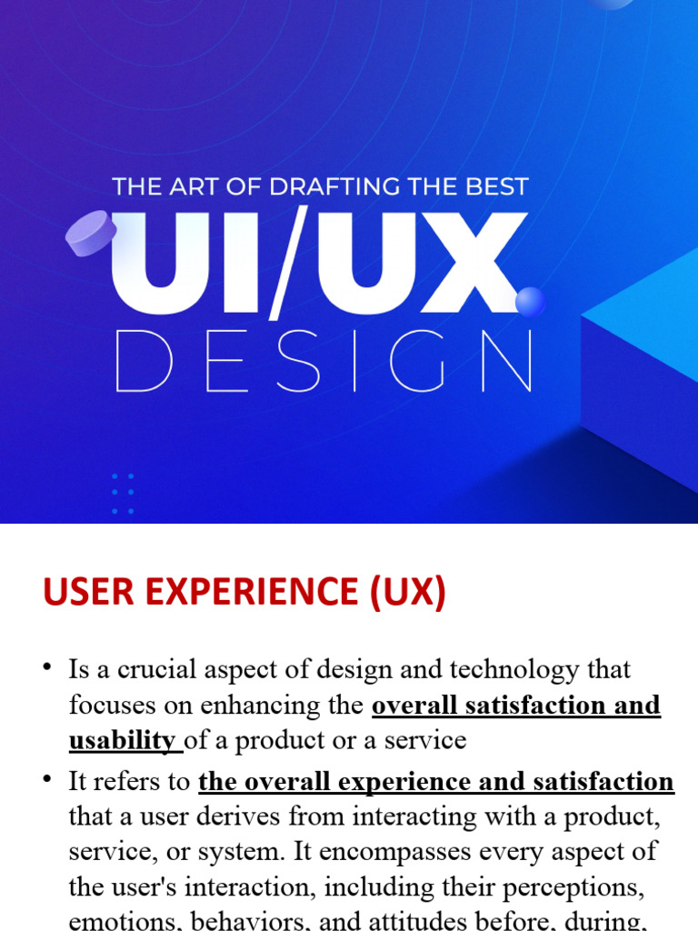 Unit-5-ui-uxupd | PDF | User Experience | Usability