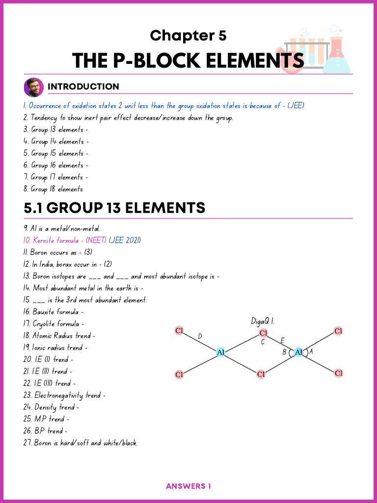 GRP 13 P Block CHEMHACK - 46cdc4ca 9e6e 49b6 Bd47 8f6b1558be0a | PDF ...