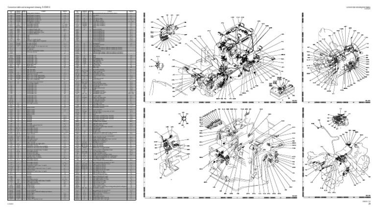 Diagrama de Conectores D155AX-6 | PDF | Relay | Clutch