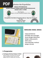 Isi PMM Indikator Perhatian Dan Kepedulian | PDF