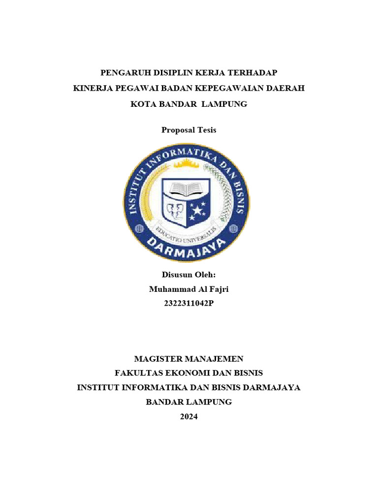 Muhammad Al Fajri-2322311018p | PDF