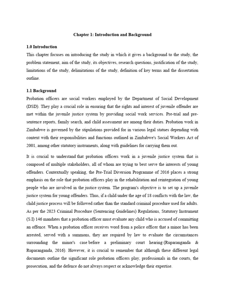 Cavin First Draft | PDF | Juvenile Delinquency | System