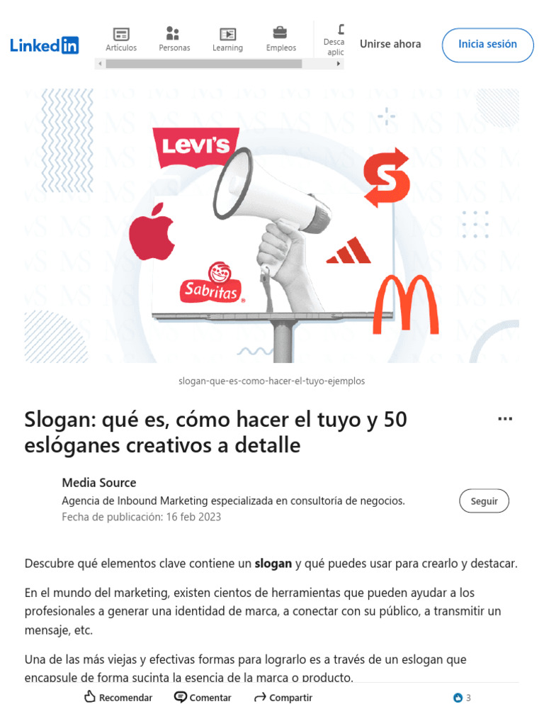 Slogan - Qué Es, Cómo Hacer El Tuyo y 50 Eslóganes Creativos A Detalle ...