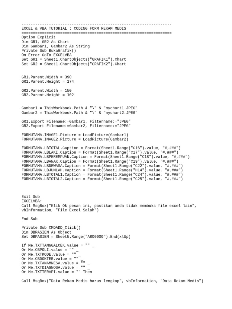 Coding Form Rekam Medis | Download Free PDF | Computing | Computer Data Coding Form Rekam Medis | Download Free PDF | Computing | Computer Data
