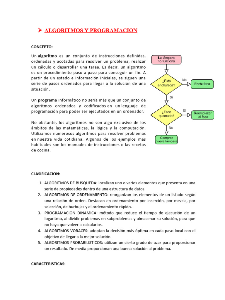 Algoritmos y Programacion-Jasmin | PDF | Algoritmos | Lenguaje de programación