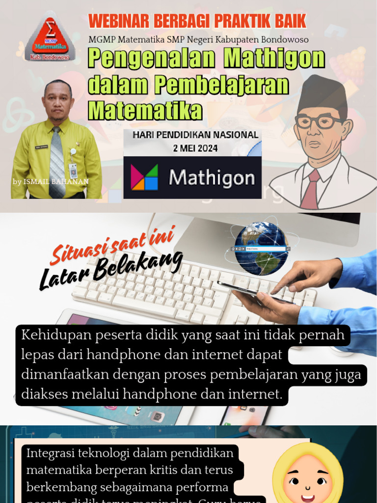 Paparan Mathigon-Webinar MGMP Matematika 2 Mei 2024 PDF | PDF