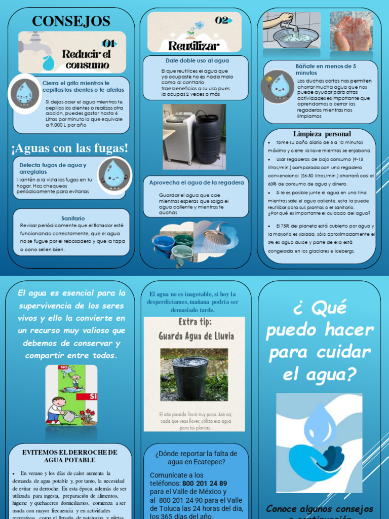 Triptico Gael - 2 | PDF | Agua | Hidrología