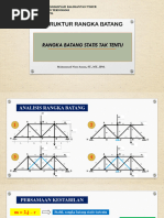 Pertemuan 9 Statika - Rangka Batang Titik Buhul | PDF
