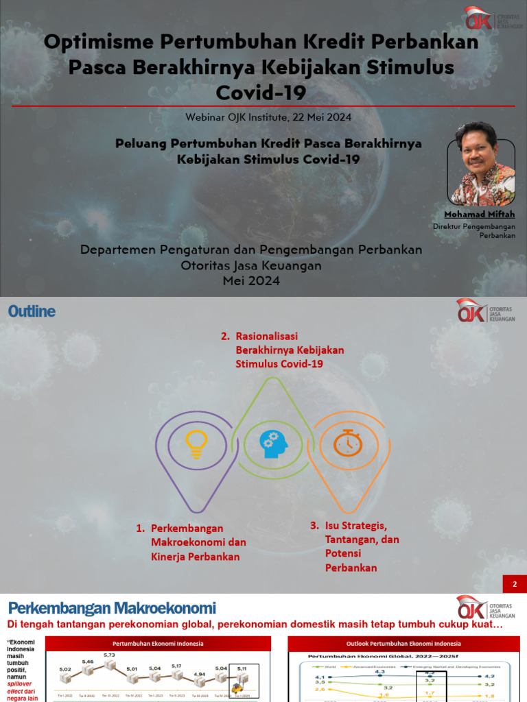 Materi Bapak Muhamad Miftah - OJK | PDF