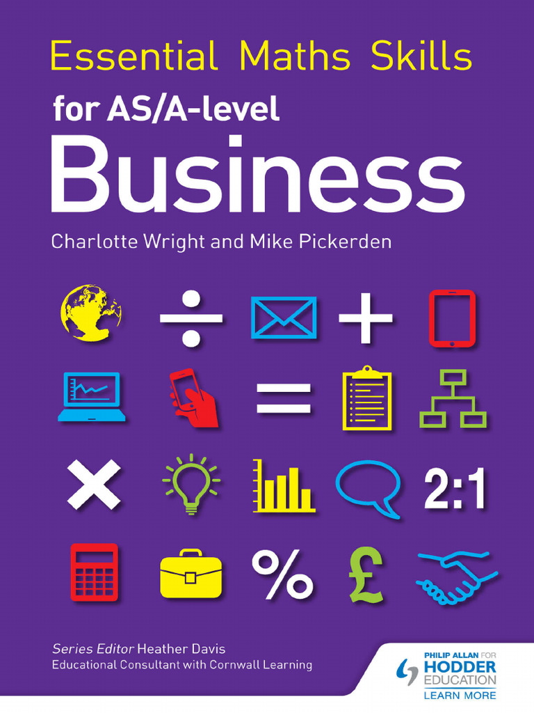 Essential Math Skills AsA-level Business - Charlotte Wright | PDF ...