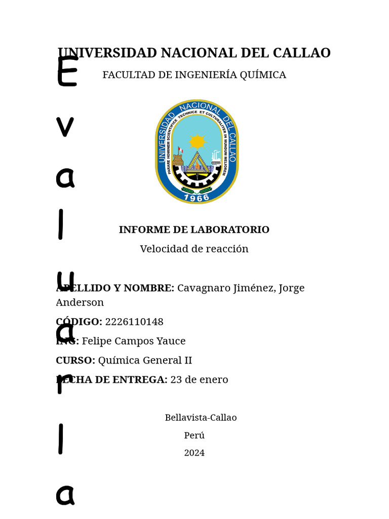 Asdasdad | PDF | Velocidad de reacción | Reacciones químicas