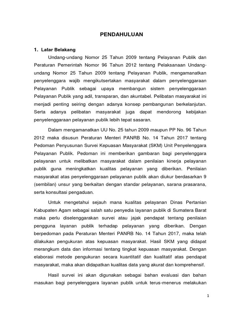 Laporan SKM 2023 | PDF