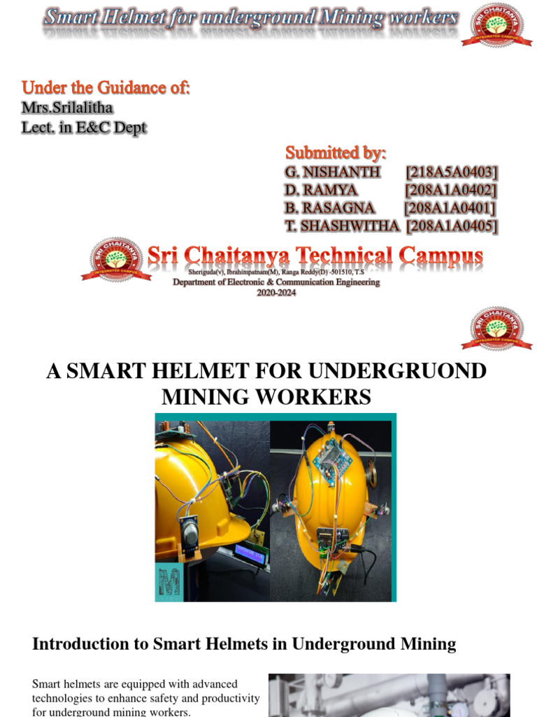 Sri Chaitanya Technical Campus: Under The Guidance of | PDF | Mining ...