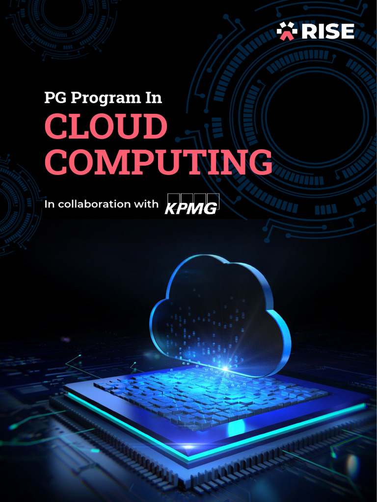Cloud Computing Brochure | PDF | Cloud Computing | Mentorship