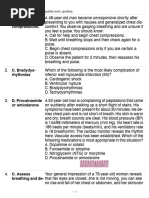 ACLS Post Test Answer Key 2024 | PDF | Cardiopulmonary Resuscitation ...
