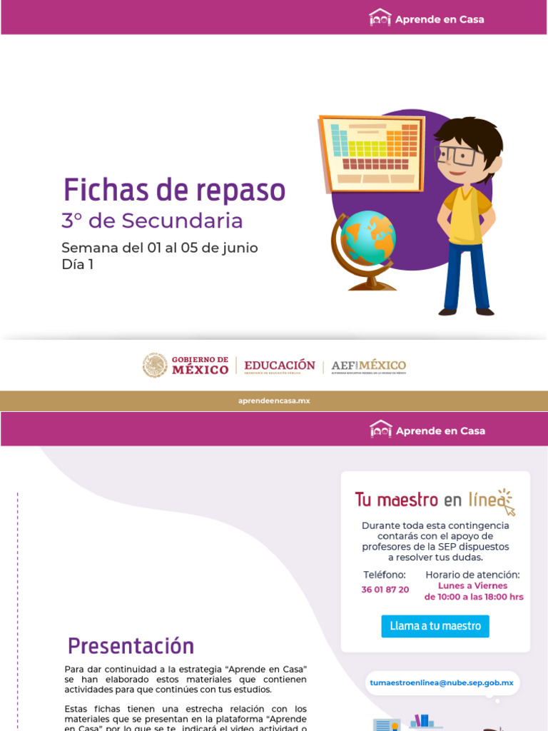 1junio 3secundaria Ficha1 Semana9 | PDF | Enlace covalente | Enlace químico