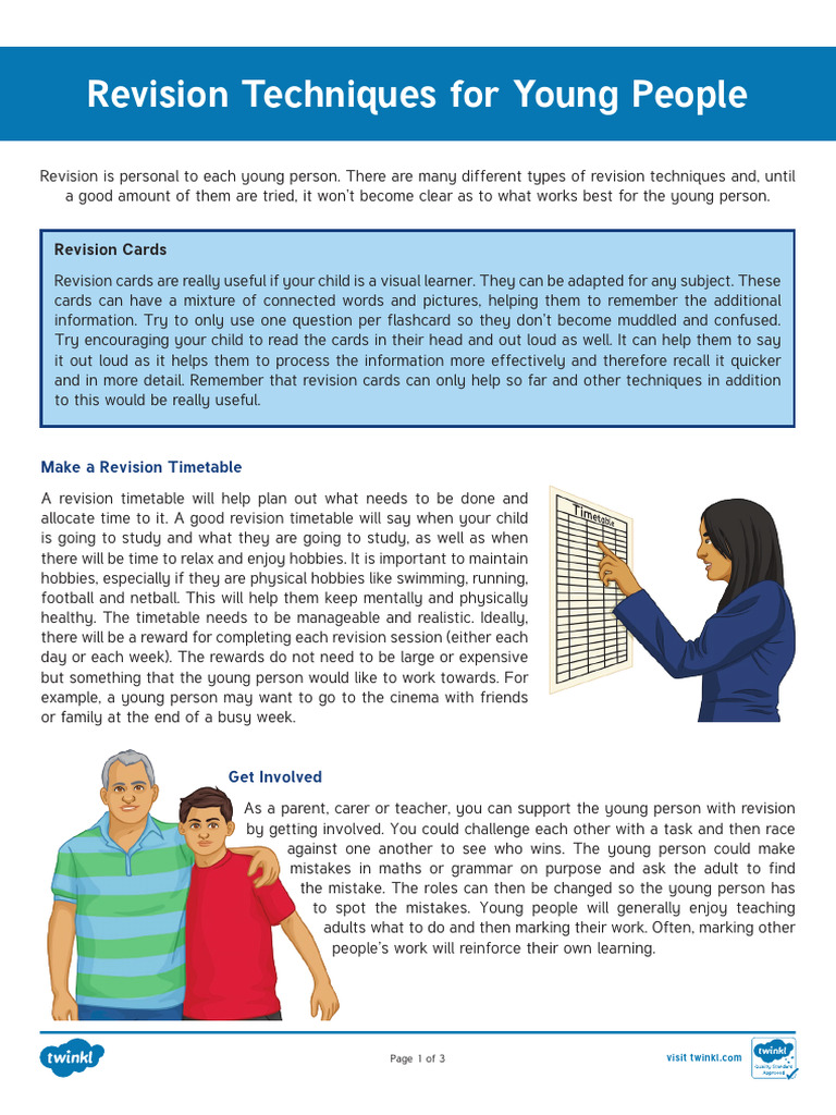 t2 P 500 Revision Techniques For Young People Guide English - Ver - 2 ...