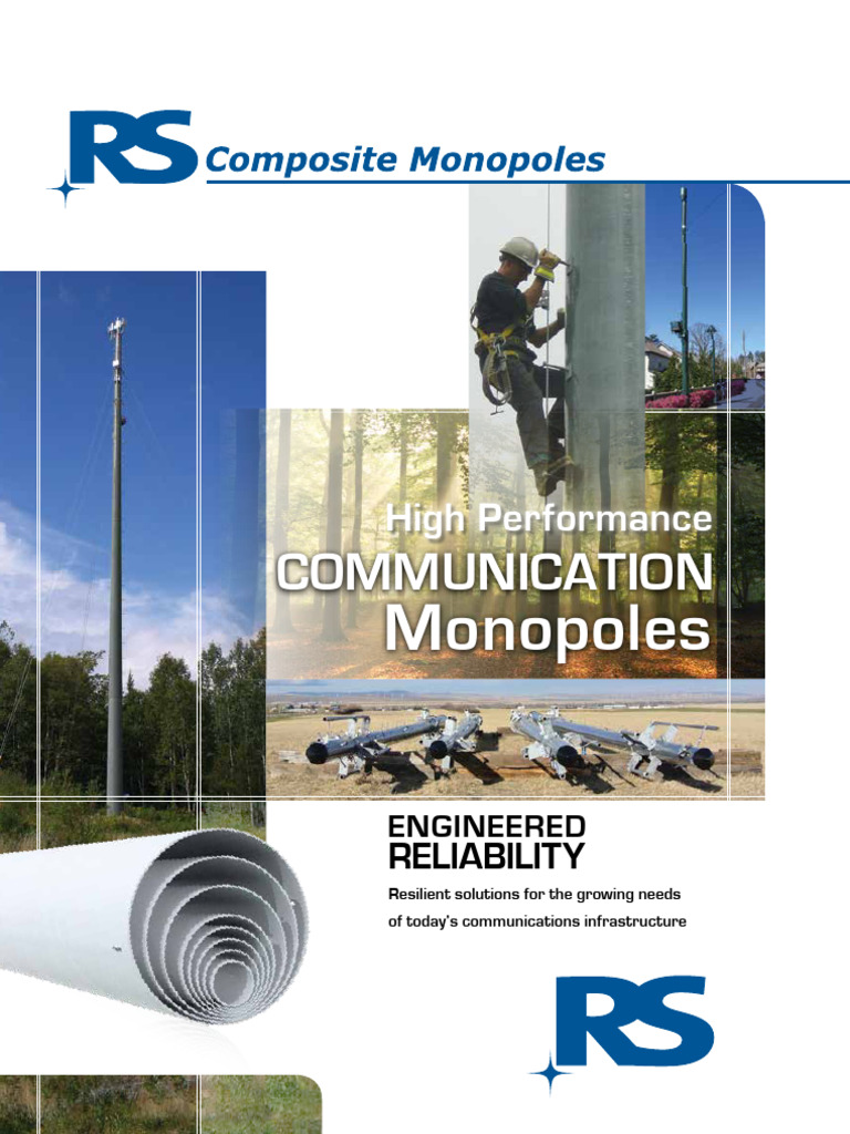 Steel Monopoles vs. RS Composite Solutions | PDF | Modularity ...