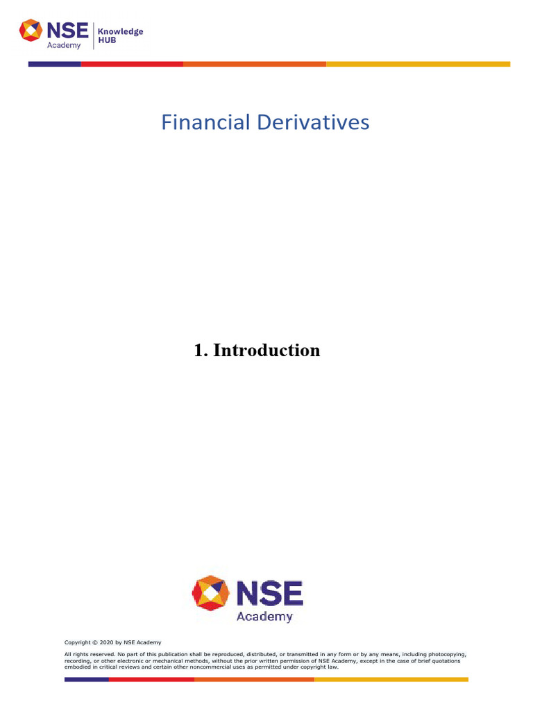 FD+1 5+Types+of+Derivatives | PDF | Derivative (Finance) | Futures Contract