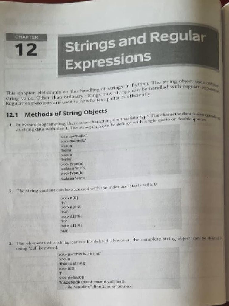 Strings - 1 | PDF | String (Computer Science) | Computer Data