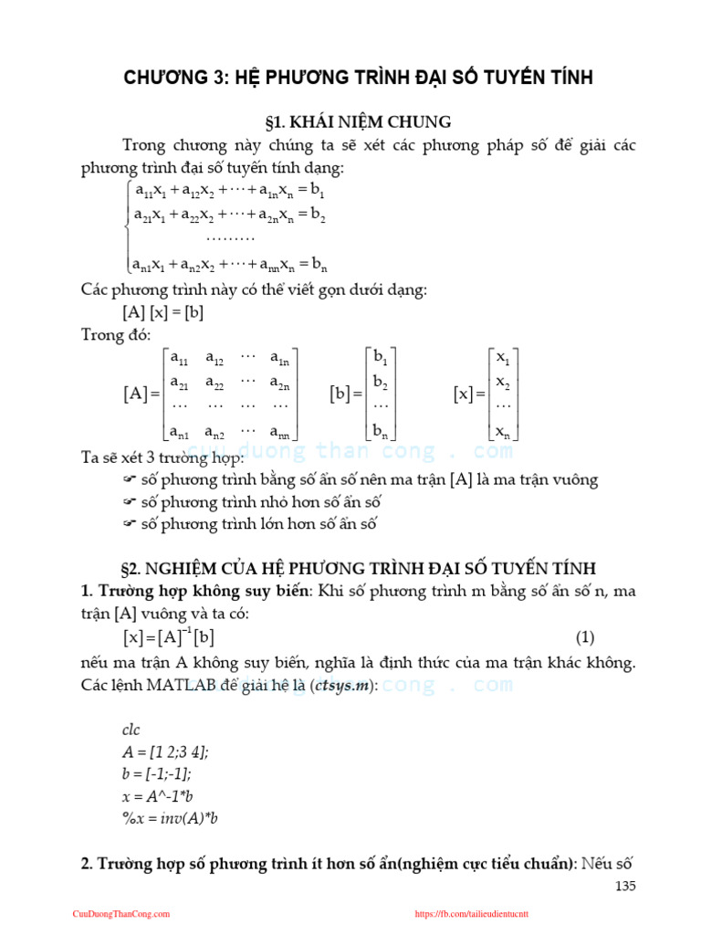 Matlab - Tran-Van-Chinh - Chuong-3 - He-Phuong-Trinh-Dai-So-Tuyen-Tinh - (Cuuduongthancong - Com ...