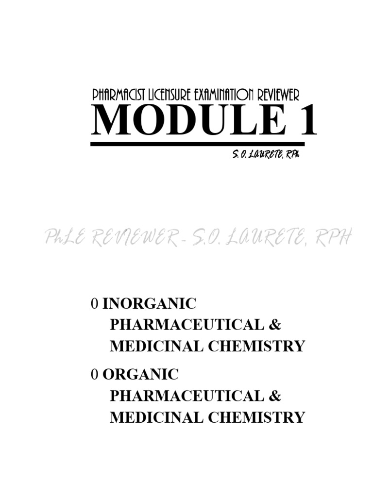 Phle Module 1 | PDF | Intermolecular Force | Chemical Bond