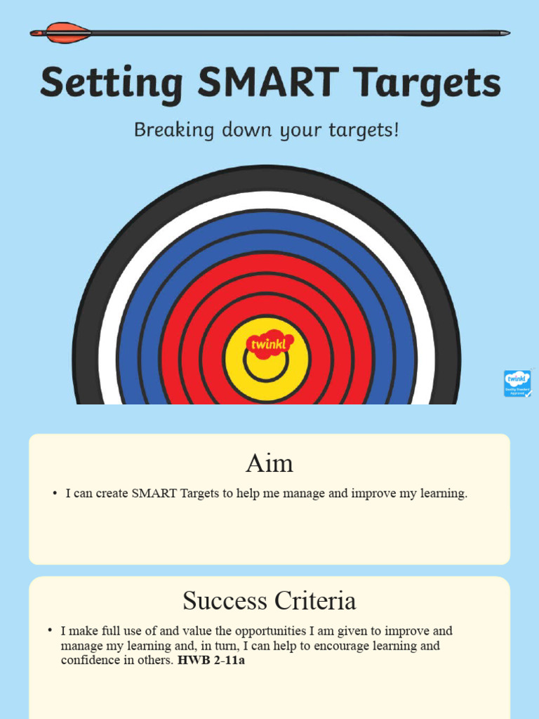Cfe2 Pa 51 Setting Smart Targets Powerpoint - Ver - 4 | PDF | Behavior ...