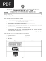 Ict Grade 5 Examination Questions2 | PDF | World Wide Web | Internet & Web