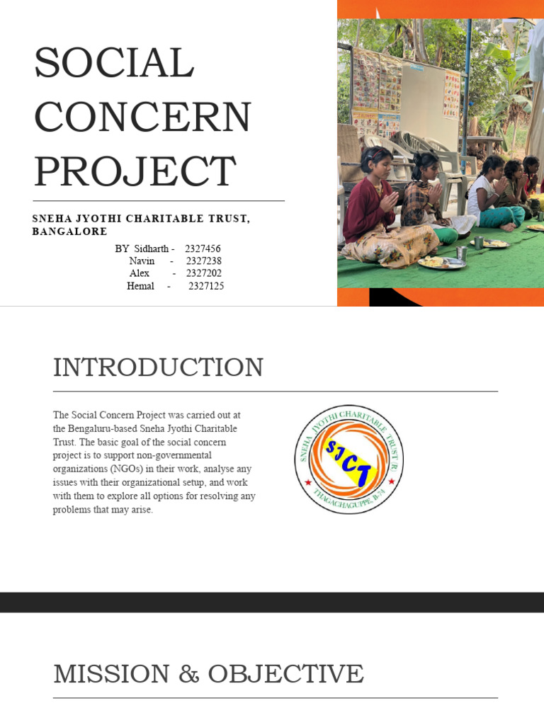 Social Concern Project | PDF | Non Governmental Organization | Data