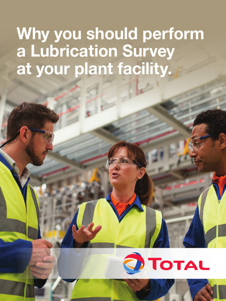 Total Lubrication Survey | PDF | Reliability Engineering | Lubricant