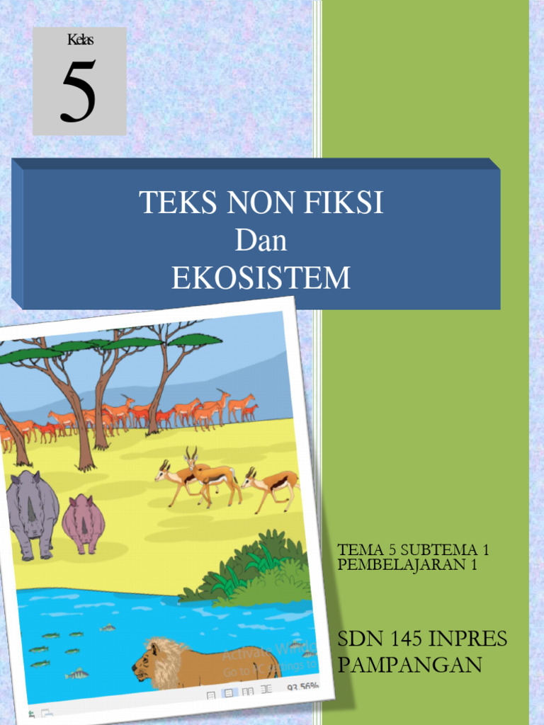 Bahan Ajar Kelas 5 Suriadi Hs | PDF | Sains & Matematika