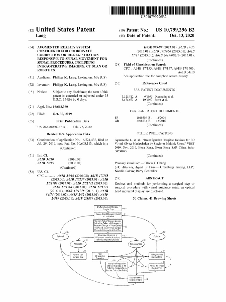 United States Patent: (71) Applicant: Philipp K. Lang, Lexington, MA ...