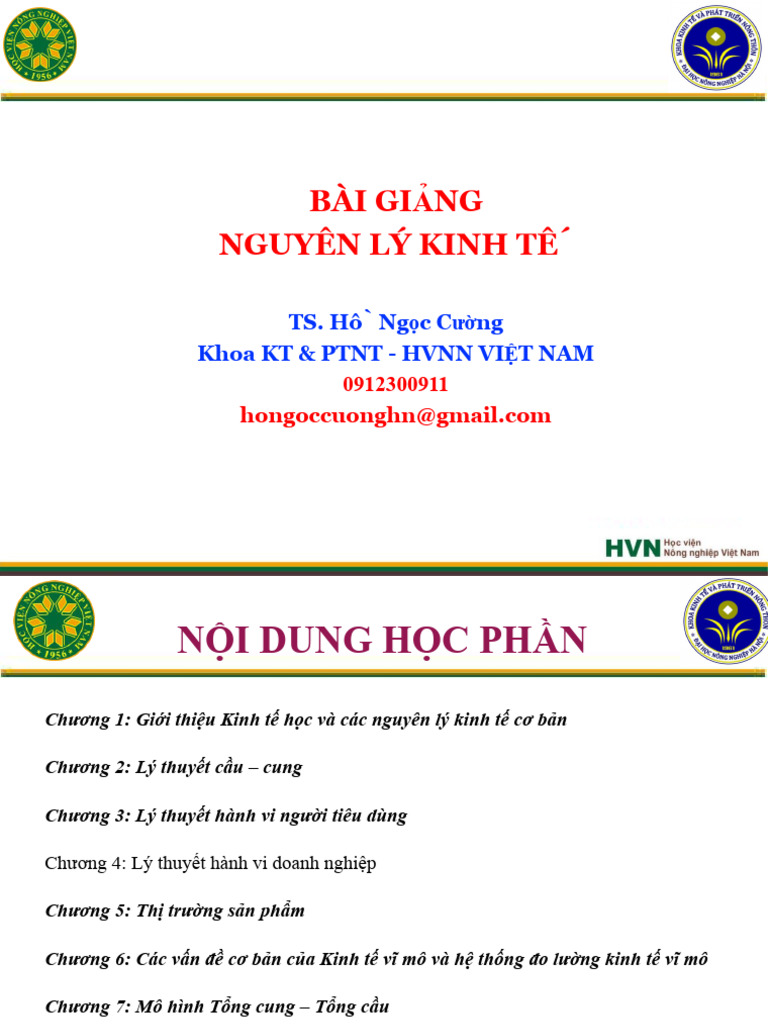 Chương 7 - Nguyen Ly Kinh Te | PDF