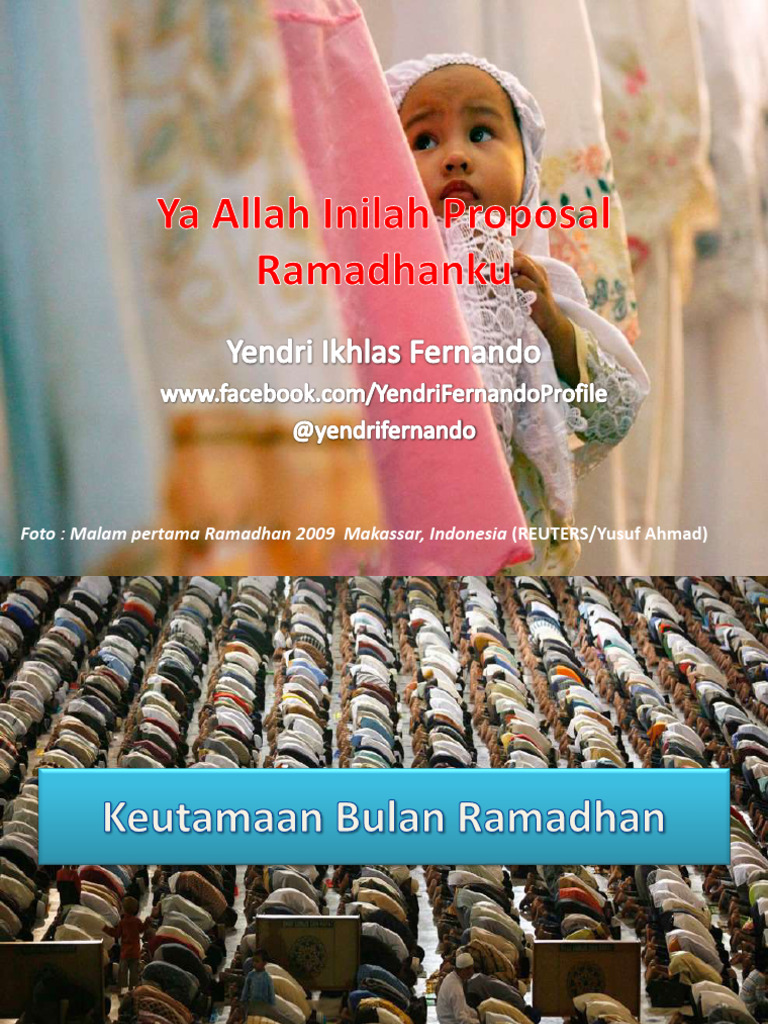 Proposal Ramadhan | PDF