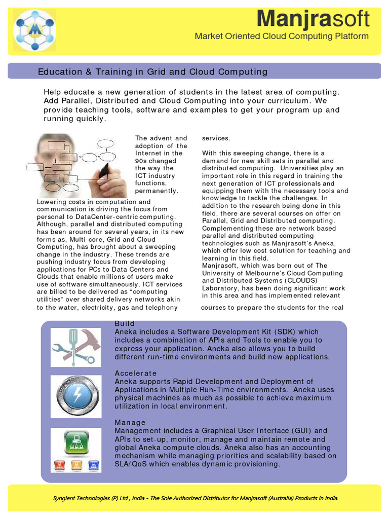 Education in Grid Cloud Computing | PDF | Cloud Computing | Computing