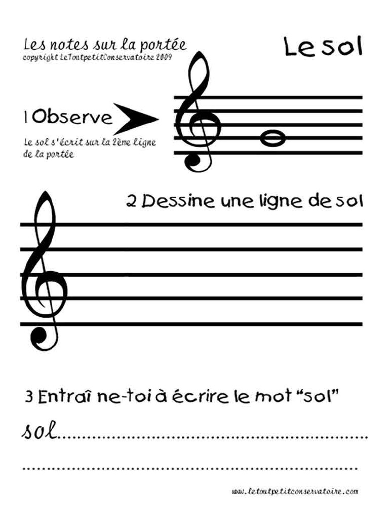 Sol Tout Petit Conservatoire | PDF