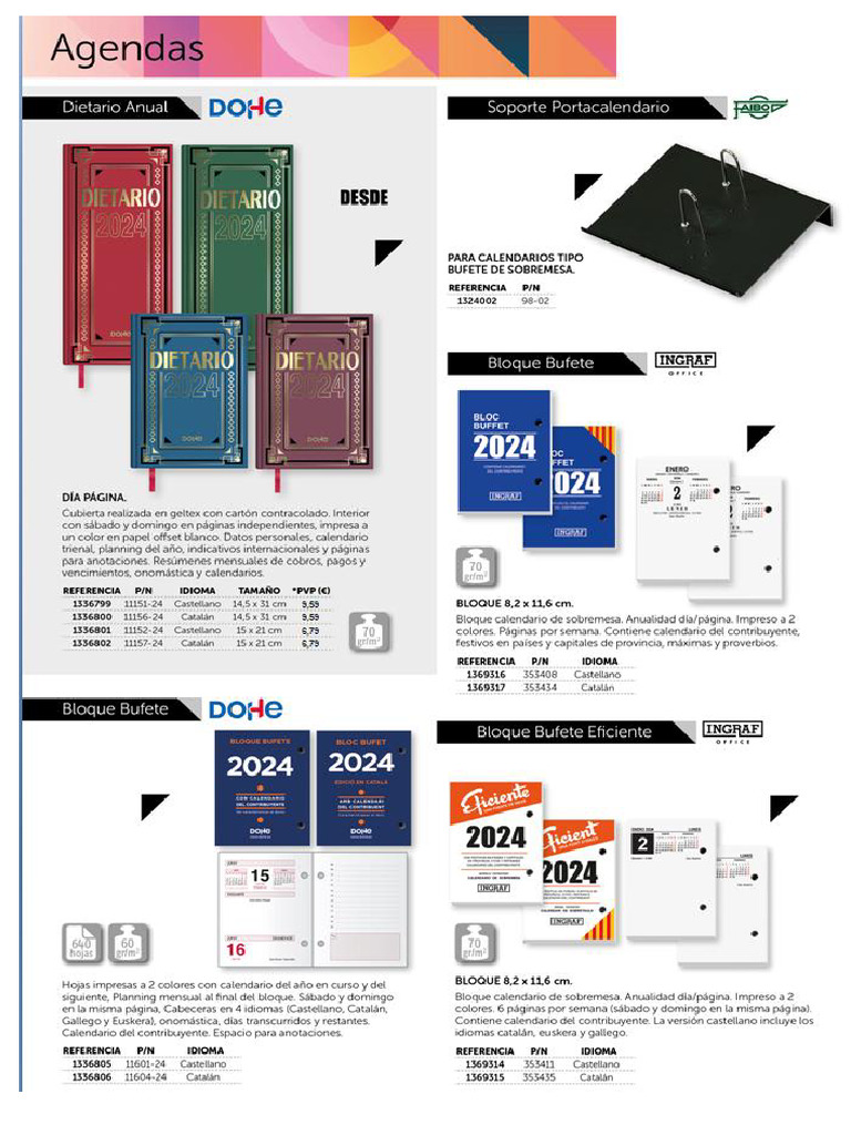 Agendas 2024 | PDF