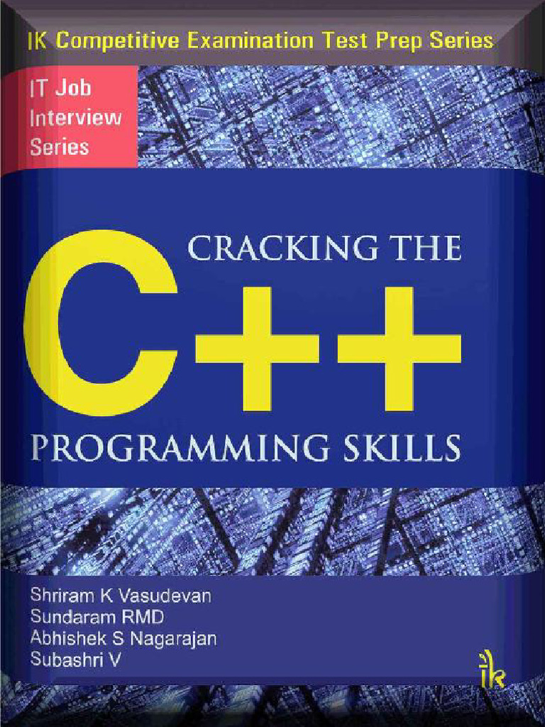 Cracking The C++ Programming Skills - IT Job Interview Series | PDF ...