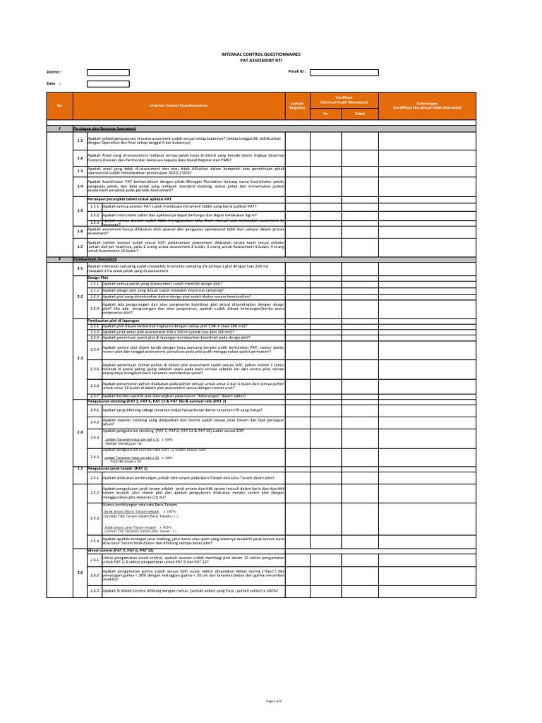 ICQ PAT Audit-Rev | PDF